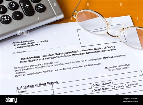 Antrag Auf Behindertenausweis In Deutschland Antrag
