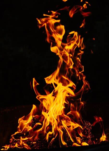 Premium Photo Fire Natural Phenomenon In Hannover