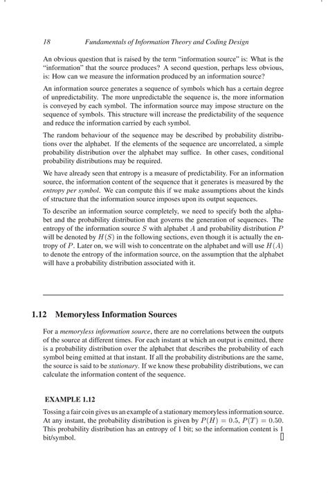 Fundamentals Of Informationtheoryandcodingdesigndiscrete