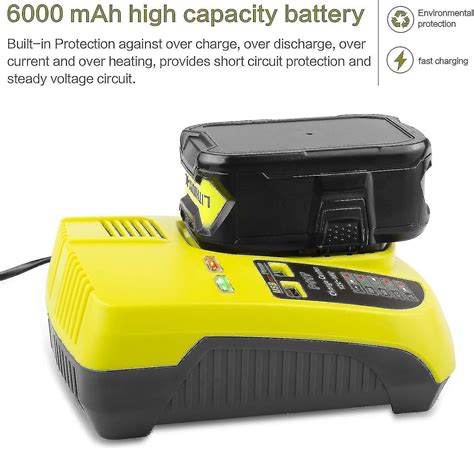 18v 60ah P108 Battery Replacement For Ryobi 18 Volt Battery Lithium