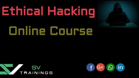 Ethical Hacking Course For Beginners Learn Ethical Hacking Online Course YouTube