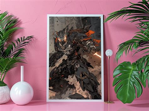 Robot Assassin Mecha Armor Concept Art Artstation Sots Poster Intricate