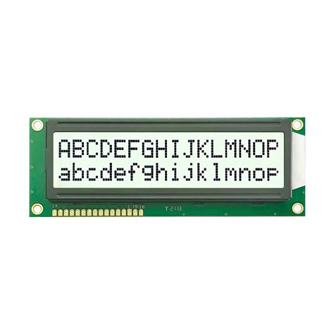 Display 16x2 LCD Module Large Character Type