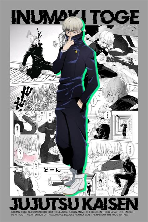 Inumaki Toge Jujutsu Kaisen Desain