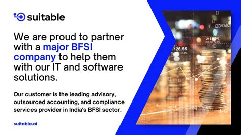 suitable ai on linkedin bfsi itsolutions software partnership