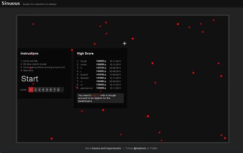 Sinuous Attributes Tech Specs Ratings Mobygames