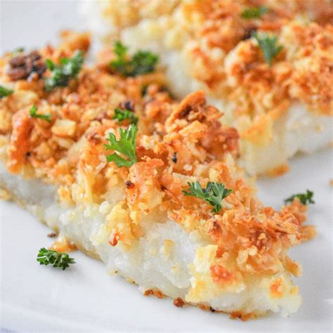 Crispy Parmesan Baked Cod Recipe To Simply Inspire Baked Cod In Oven Best Way To Bake Cod