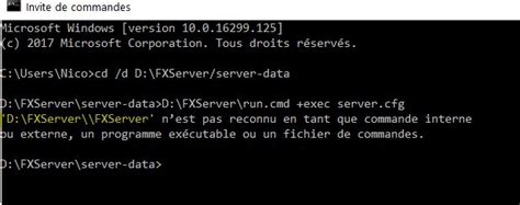 can t run fxserver fivem client support cfx re community