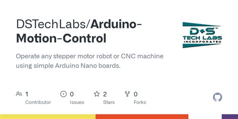 GitHub DSTechLabs Arduino Motion Control Operate Any Stepper Motor Robot Or CNC Machine Using