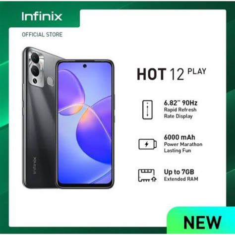 Jual INFINIX HOT 12 PLAY HOT 12i HOT 12 PLAY NFC HOT 12 PRO NFC NEW GARANSI RESMI