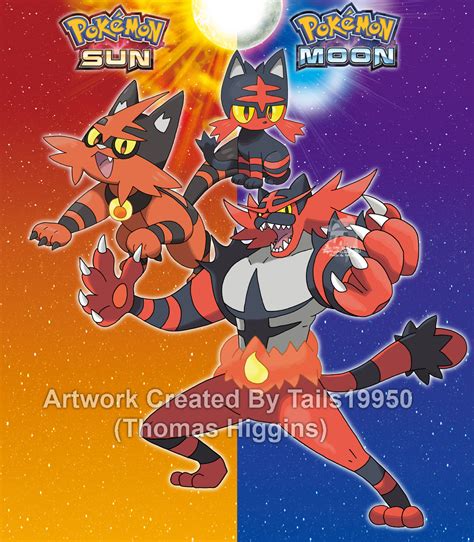 Litten S Evolutionary Family By Tails19950 On DeviantArt