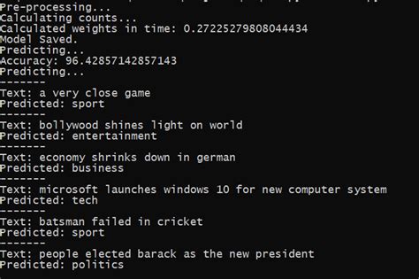 Github Rahuldshettymachine Learning Naive Bayes News Categorization