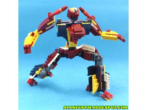 Lego Moc Transformer Tank From Lego Creator 31102 Fire Dragon By