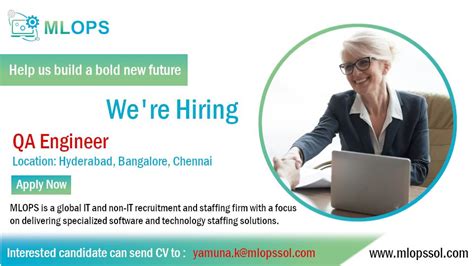 mlops solutions private limited on linkedin we are hiring qa engineer