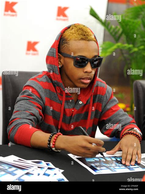 Prodigy Of Mindless Behavior Signs Autographs For Fans During A Meet And Greet Event Held At A