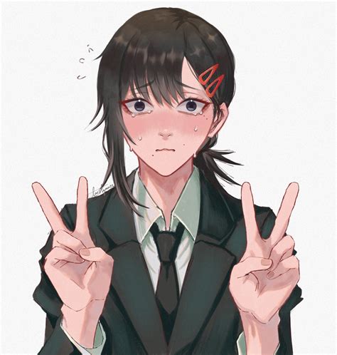 Higashiyama Kobeni Chainsaw Man Drawn By Taestymaee Danbooru