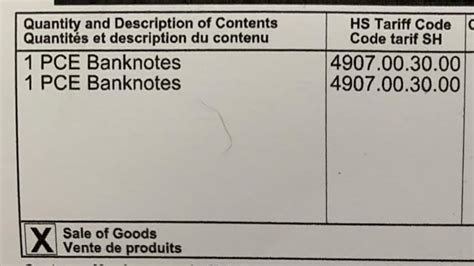 Customs Declaration Help R Canadapost