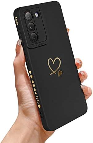 Newseego For Samsung Galaxy S21 Case Girls Women Cute Love Heart Pattern Phone Case Flexible