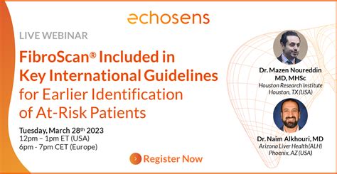 Fibroscan® Included In Key International Guidelines For Earlier
