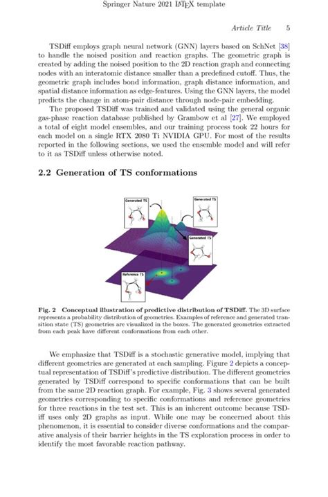 A 2d Graph Based Generative Approach For Exploring Transition States