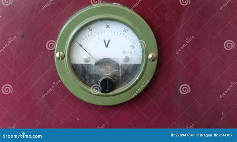 Voltmeter Stock Image Image Of Potential Business 278947641