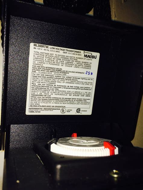 Intermatic Low Voltage Landscape Lighting Transformer Shelly Lighting