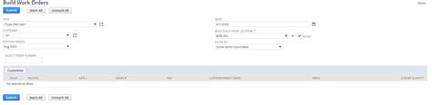Is It Possible To Enter Inventory Detail For Serialized Assembly Work