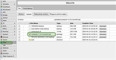 Mikrotik Gestionar Containers Docker Blog Virtualizacion