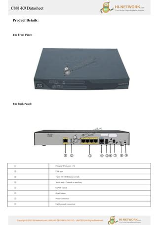 Cisco C K Datasheet Pdf