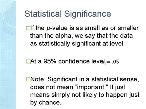 Chapter 9 Significance Testing Section 1 The Basics