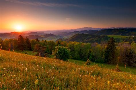 Landschaften Schöne Landschaft Bilder Kaufen Stimmungs Foto Als