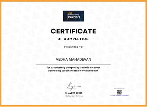 Vedha Mahadevan On Linkedin Techcareer Learningjourney Aws