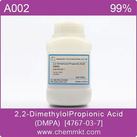 2 2 Dimethylol 프로피온 Dmpa 4767 03 7