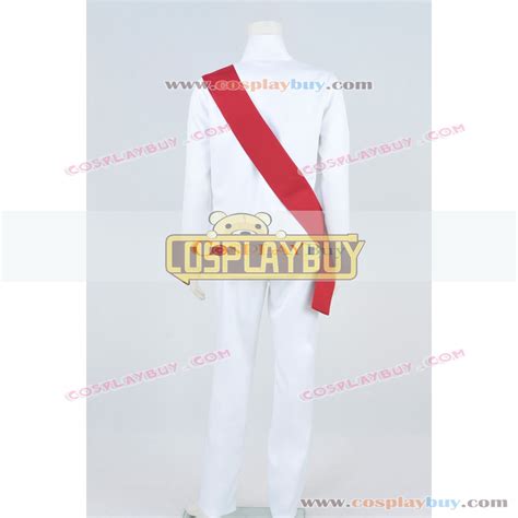 One Piece Cosplay Costume Warring States Buddha White Uniform