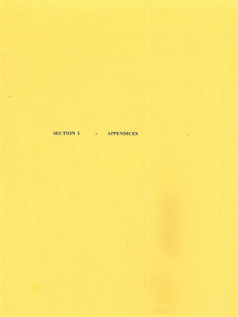 Section I Appendices Pdf