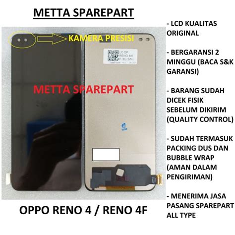 Original Oem Lcd Touchscreen Oppo Reno Reno F Kamera Depan Presisi Lazada Indonesia