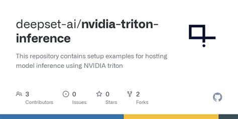 Github Deepset Ainvidia Triton Inference This Repository Contains Setup Examples For Hosting