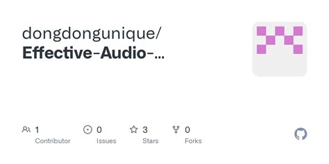 Github Dongdonguniqueeffective Audio Classification Network Based On