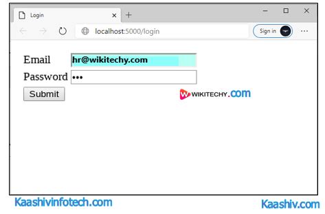 Flask Redirect And Errors Flask Tutorial Python Wikitechy