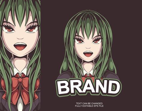 Premium Vector Anime Logo Design Template