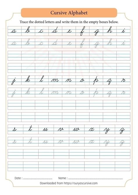 Pin By Shalu Verma On English Grammar Worksheets Teaching Cursive