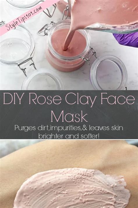 Máscara Caseira De Argila Rosa How To Make A Rose Clay Mask Rose