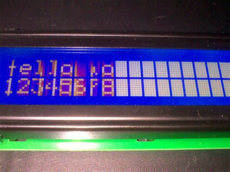 My 20x2 Lcd Doesnt Work Properly Displays Arduino Forum
