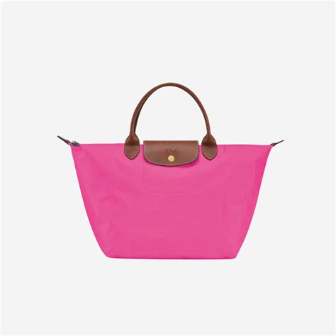롱샴 르 플리아쥬 오리지널 핸드백 M 캔디 Longchamp Kream