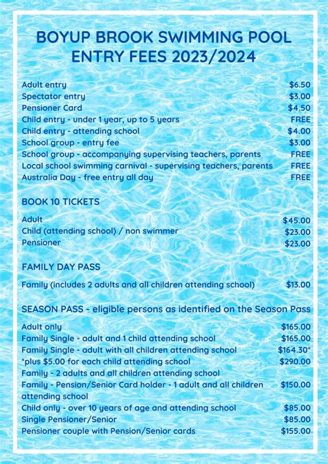 Community Pool Boyup Brook