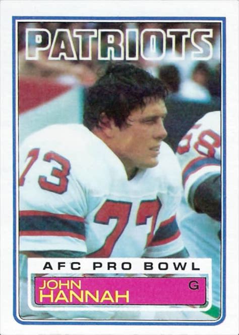 John Hannah Nfl Past Players