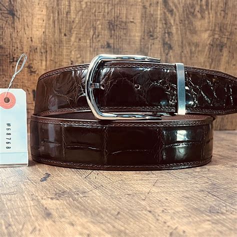 Yahoo オークション クロコダイル メンズ 男 ベルト フリーサイズ 本