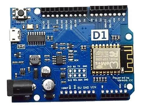 Placa D1 Compatível Arduíno Uno R3 Ch340 Ch340g Com Wifi Mercadolivre