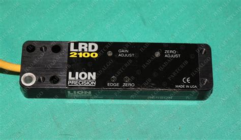 Lion Precision Lrd 2100 Label Sensor Dwyer