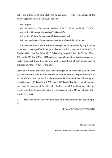 Extension Of The Due Date Of Filing Revocation Application Of Cancellation Lenstax